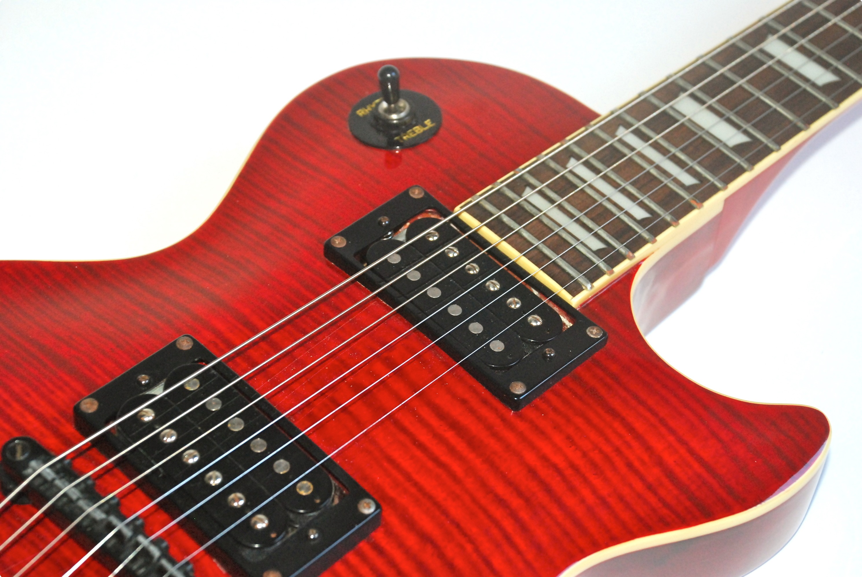 Epiphone Slash Snakepit Les Paul Classic 2000 Trans Red Guitar For Sale ...