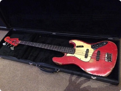 Fender Jazz Bass 1964 Dakota Red Bass For Sale Jimi's Music Store