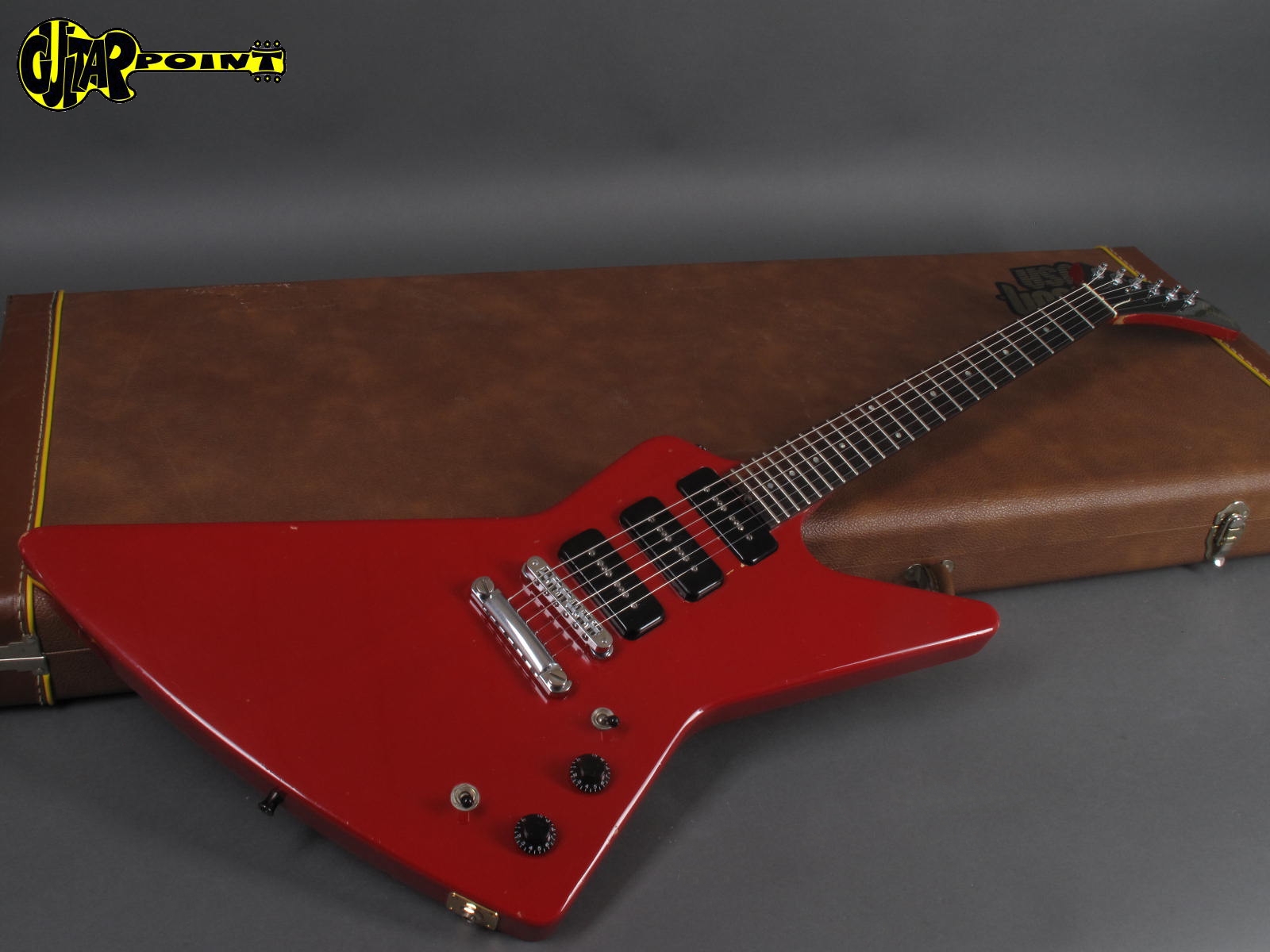 Gibson Explorer III 1984 Cardinal Red Guitar For Sale GuitarPoint
