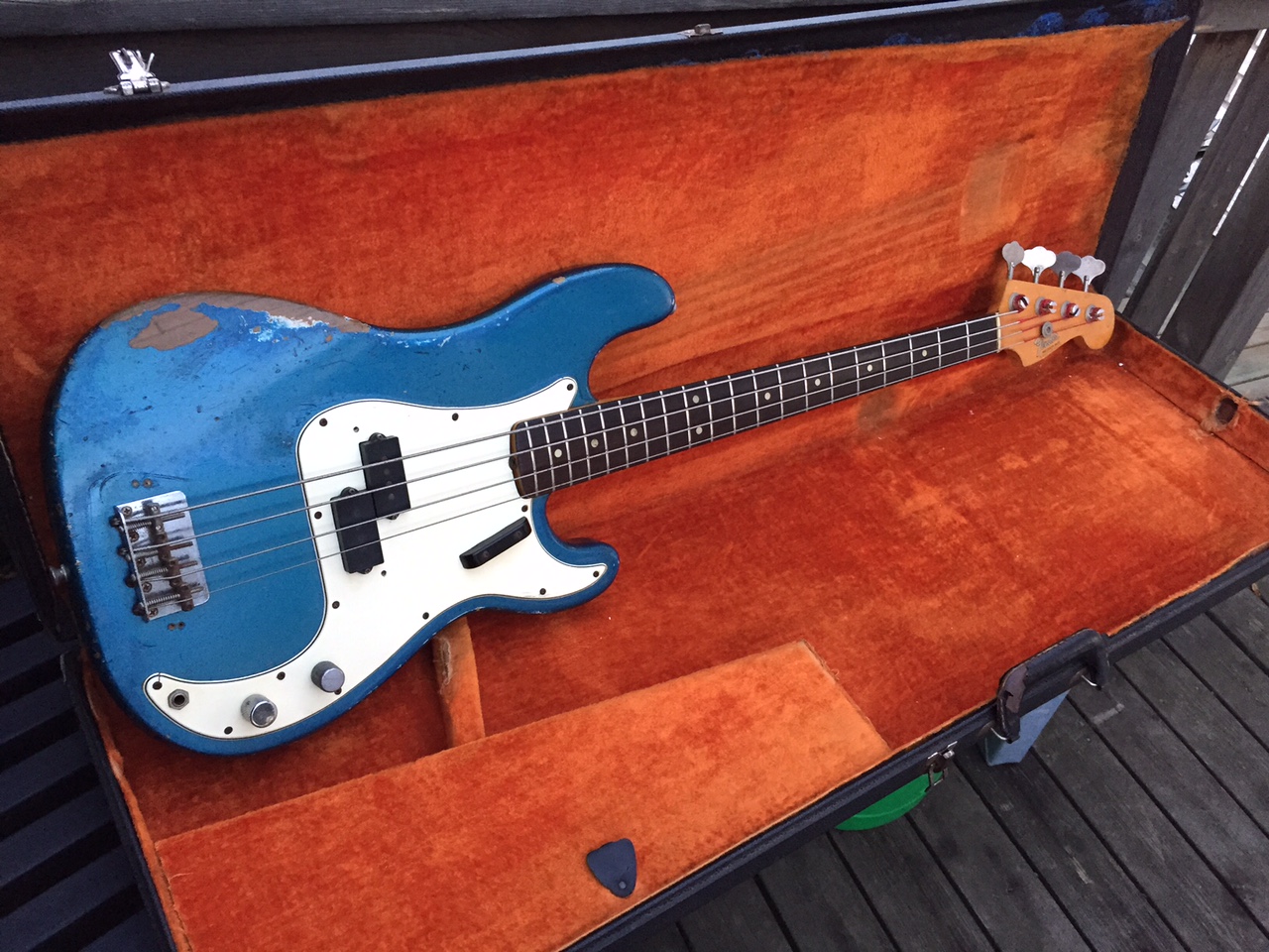 Fender Precision Bass 1966 Lake Placid Blue Bass For Sale Anders ...