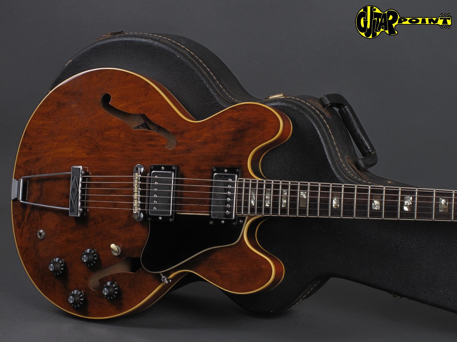 Gibson ES 335 TD 1970 Walnut Guitar For Sale GuitarPoint