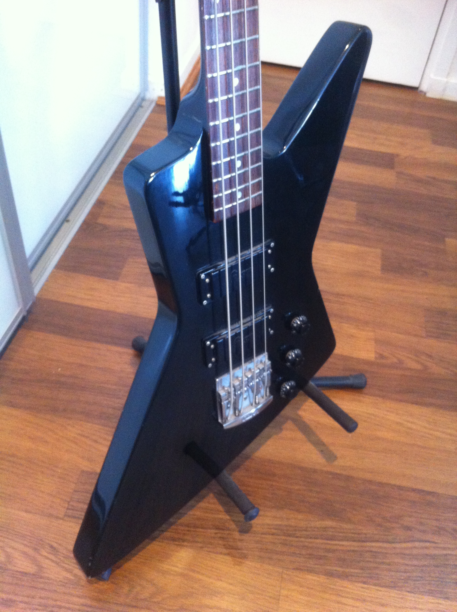 Gibson Explorer Bass 1985 Black Bass For Sale OXYGEN VINTAGE
