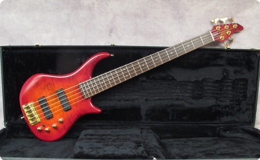 Pedulla Thunderbolt 1999 Cherry Sunburst Bass For Sale Andy Baxter Bass ...