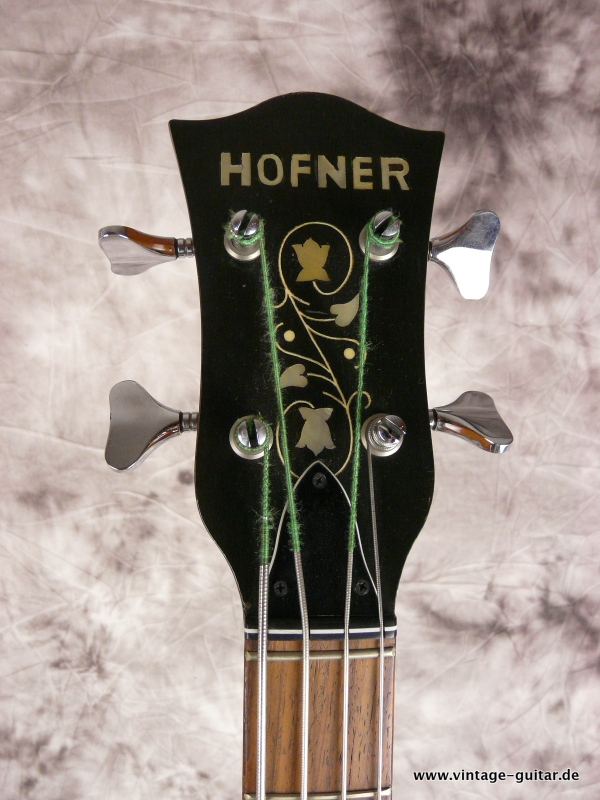 Hofner President Bass 1970's Sunburst Bass For Sale Vintage Guitar ...