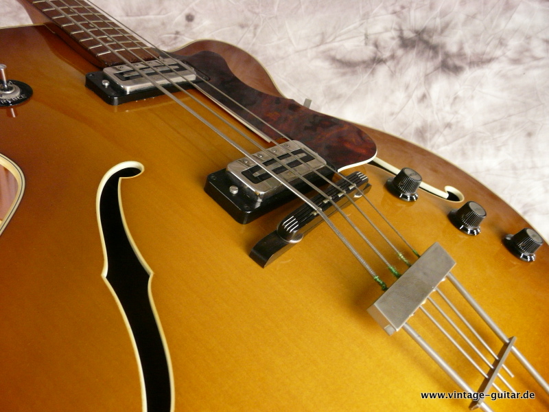 Hofner President Bass 1970's Sunburst Bass For Sale Vintage Guitar ...