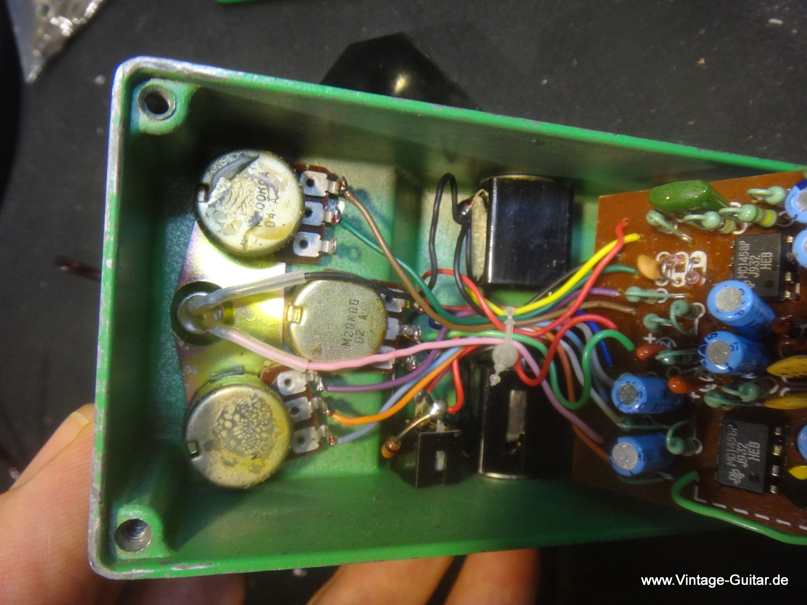 Ibanez Tubescreamer TS 808 1980 Green Effect For Sale Vintage Guitar ...