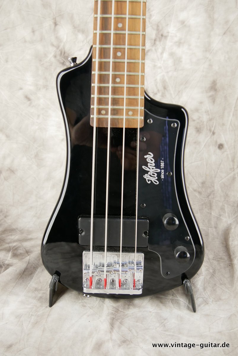 Hofner Shorty 2010's Black Bass For Sale Vintage Guitar Oldenburg