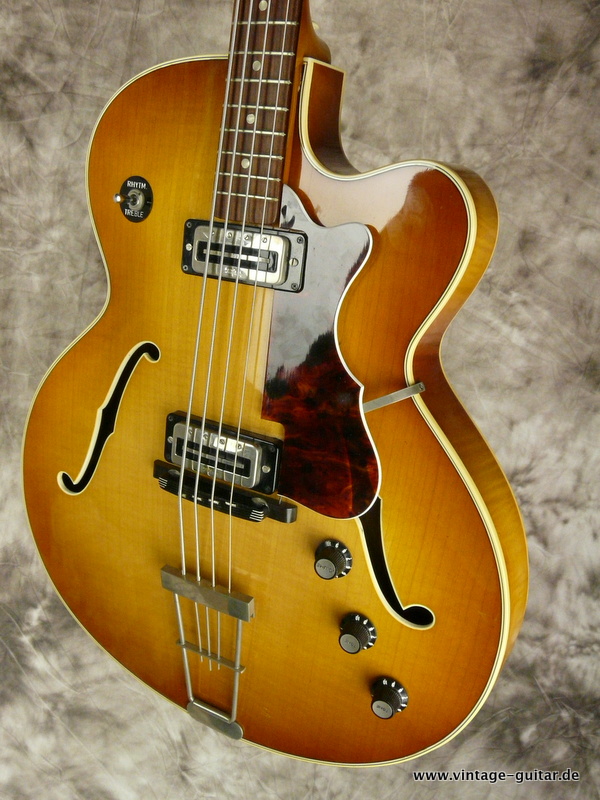 Hofner 500/5 President Bass 1970's Sunburst Bass For Sale Vintage ...
