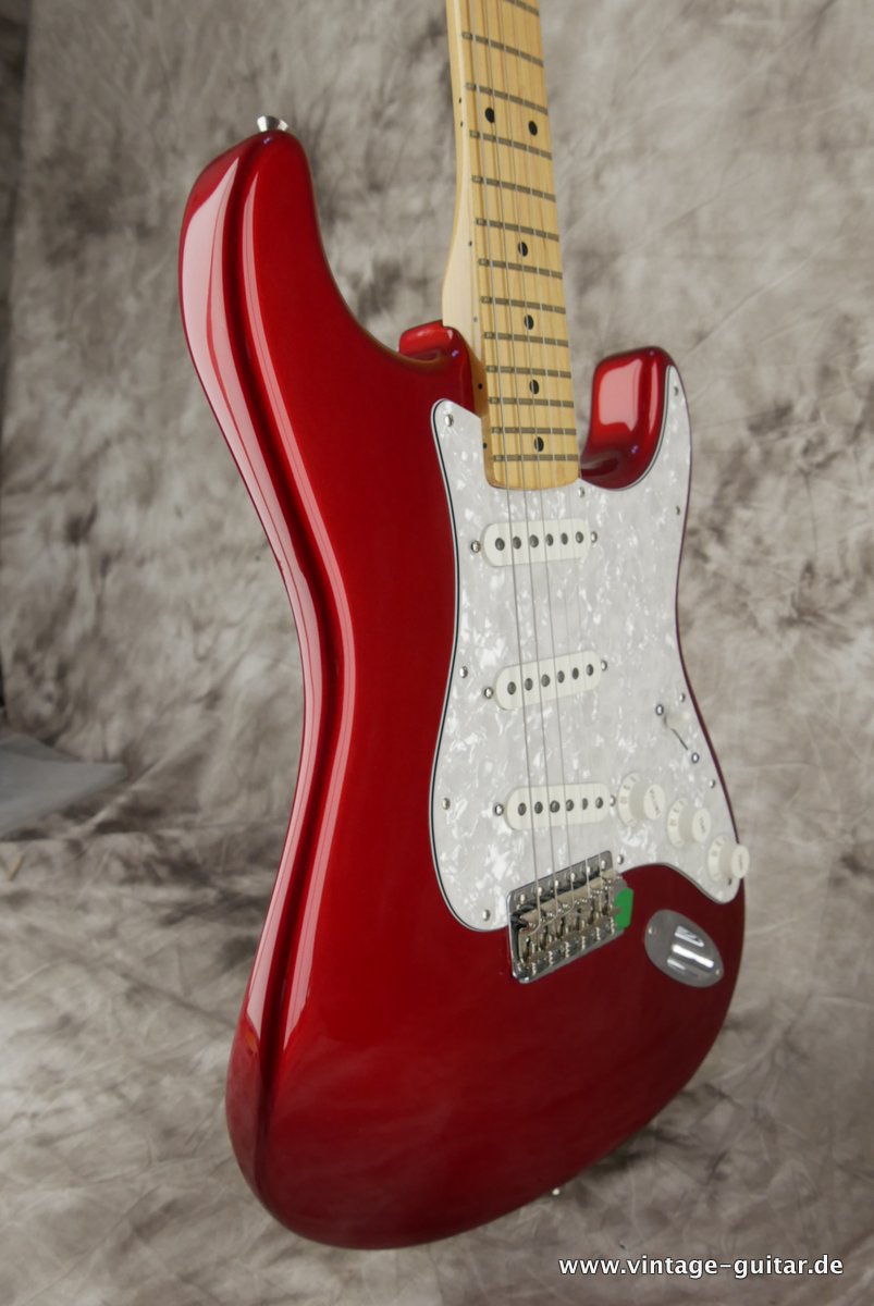 Fender Stratocaster 2010's Candy Apple Red Guitar For Sale Vintage ...