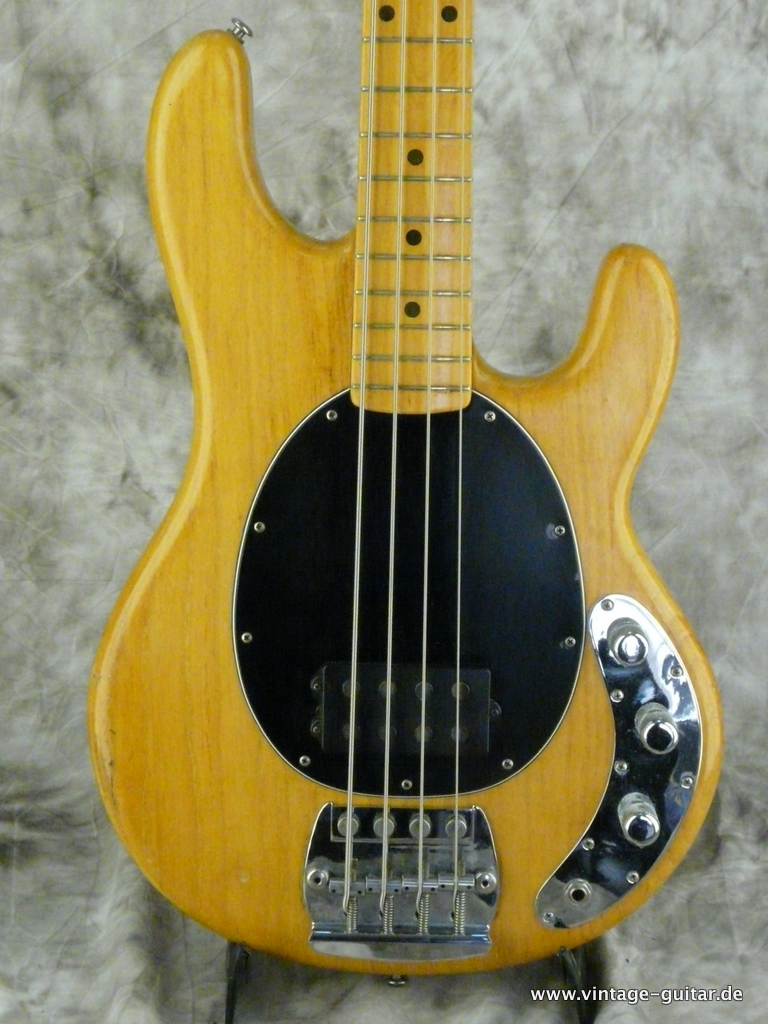 Musicman Sting Ray Bass 1977 Natural Bass For Sale Vintage Guitar Oldenburg