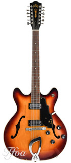 Guild Starfire XII 12 String Sunburst 1966 Guitar For Sale The ...