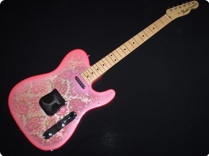 Fender Paisley Telecaster 1987 Pink Guitar For Sale Glenns Guitars
