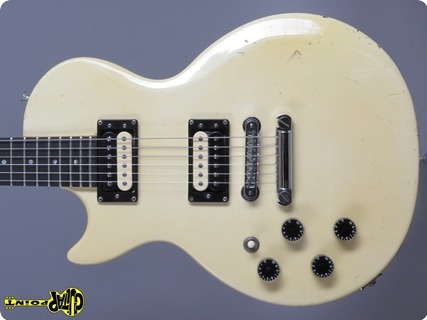 Gibson Invader 1985 White Guitar For Sale GuitarPoint