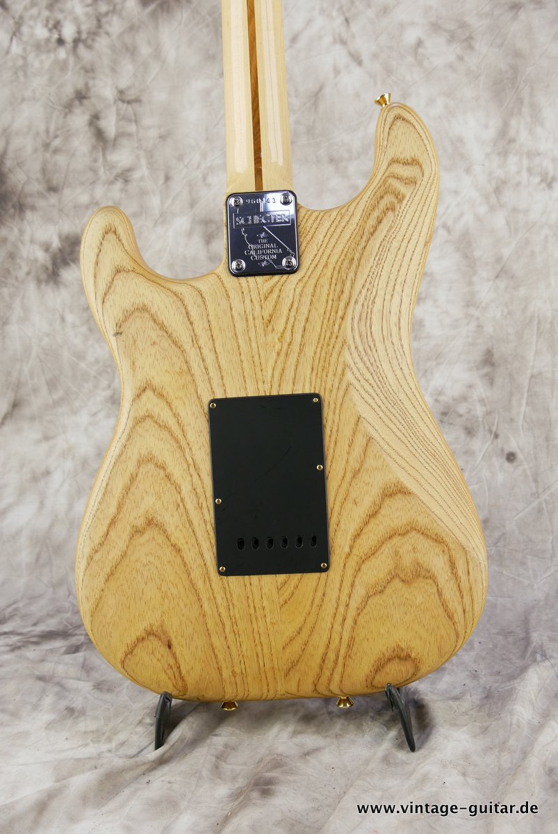 Schecter California Custom 1998 Natural Guitar For Sale Vintage Guitar ...