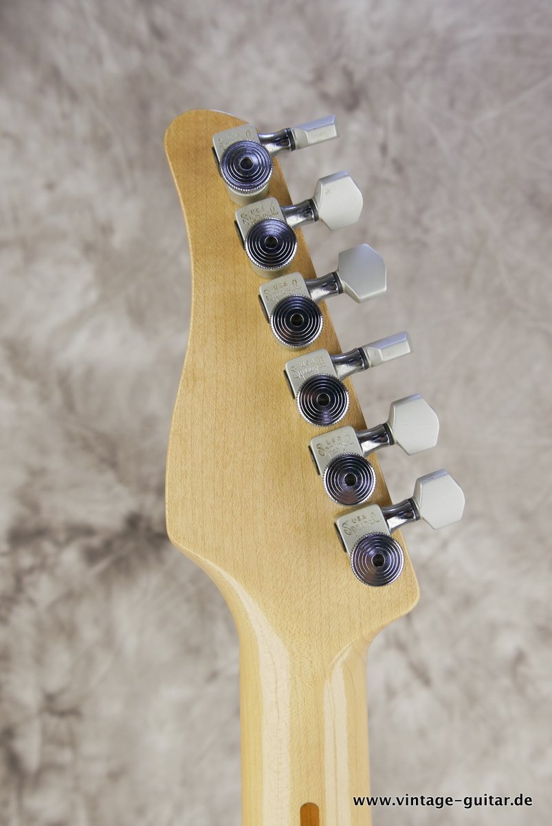 Schecter California Custom 1998 Natural Guitar For Sale Vintage Guitar ...