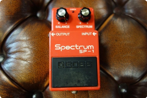 Boss Boss SP 1 Spectrum Silver Screw Original 1980 Red Effect For Sale ...