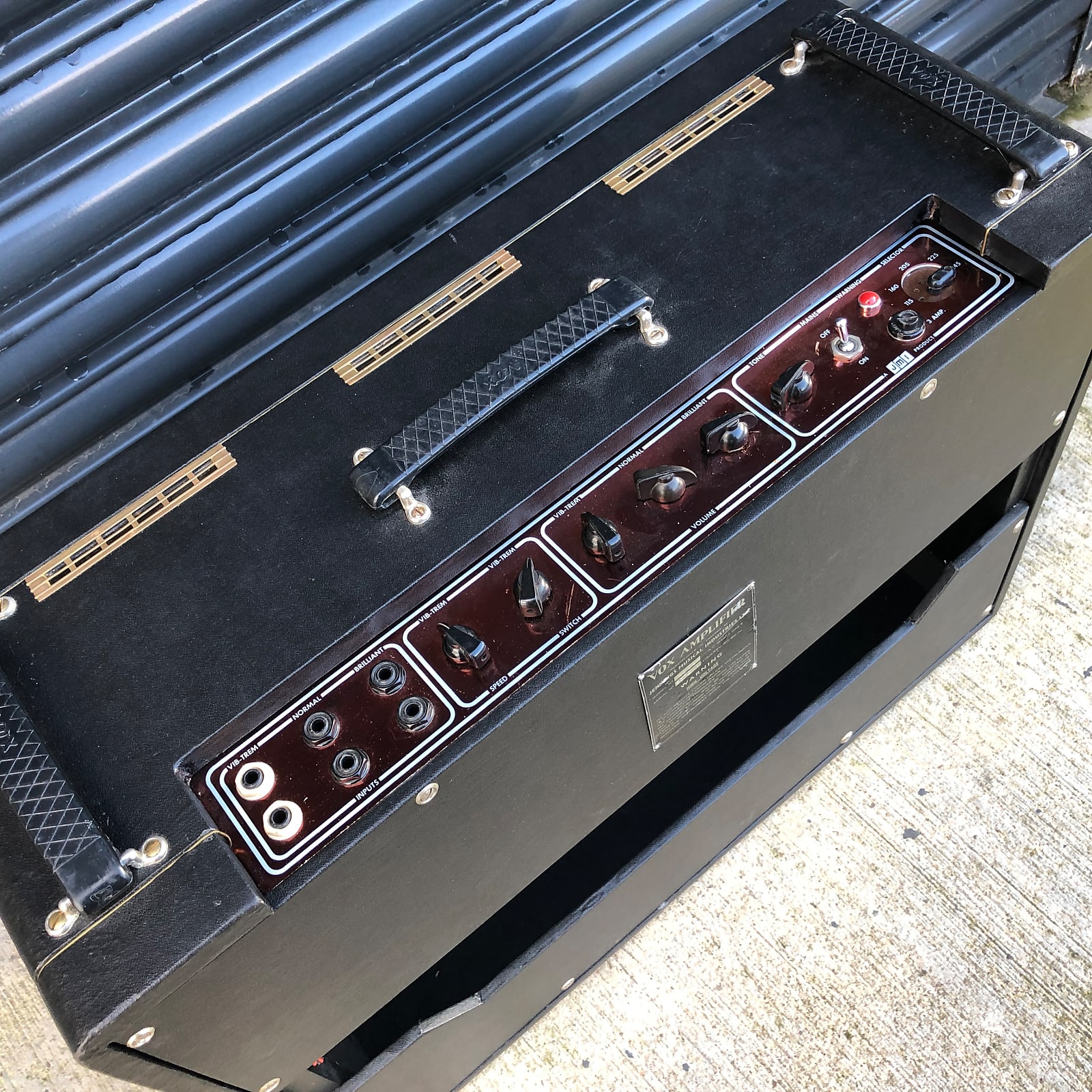 Vox AC30 1963 Black Amp For Sale Denmark Street Guitars