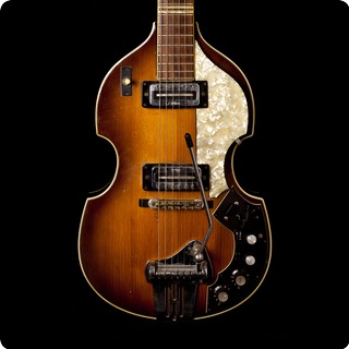 Hofner 459 VTZ 1966 Sunburst Guitar For Sale Gitarren Total