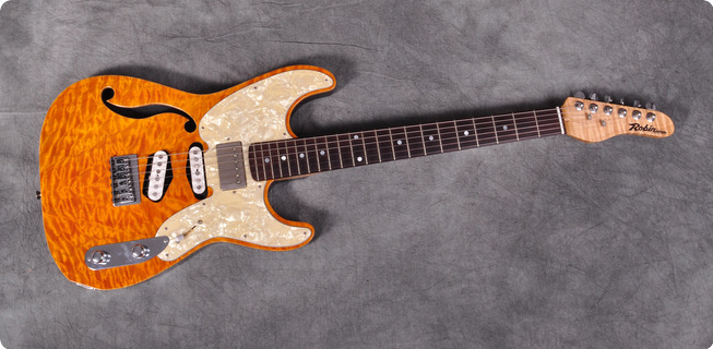 Robin Guitars Ranger Semi Hollow 1990's Nature Guitar For Sale Westend ...