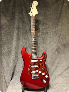Twang Stratocaster 2015 Red Metallic Guitar For Sale Twang