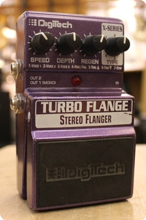 Digitech Turbo Flange Stereo Flanger X Series Effect For Sale Oscar Guitars