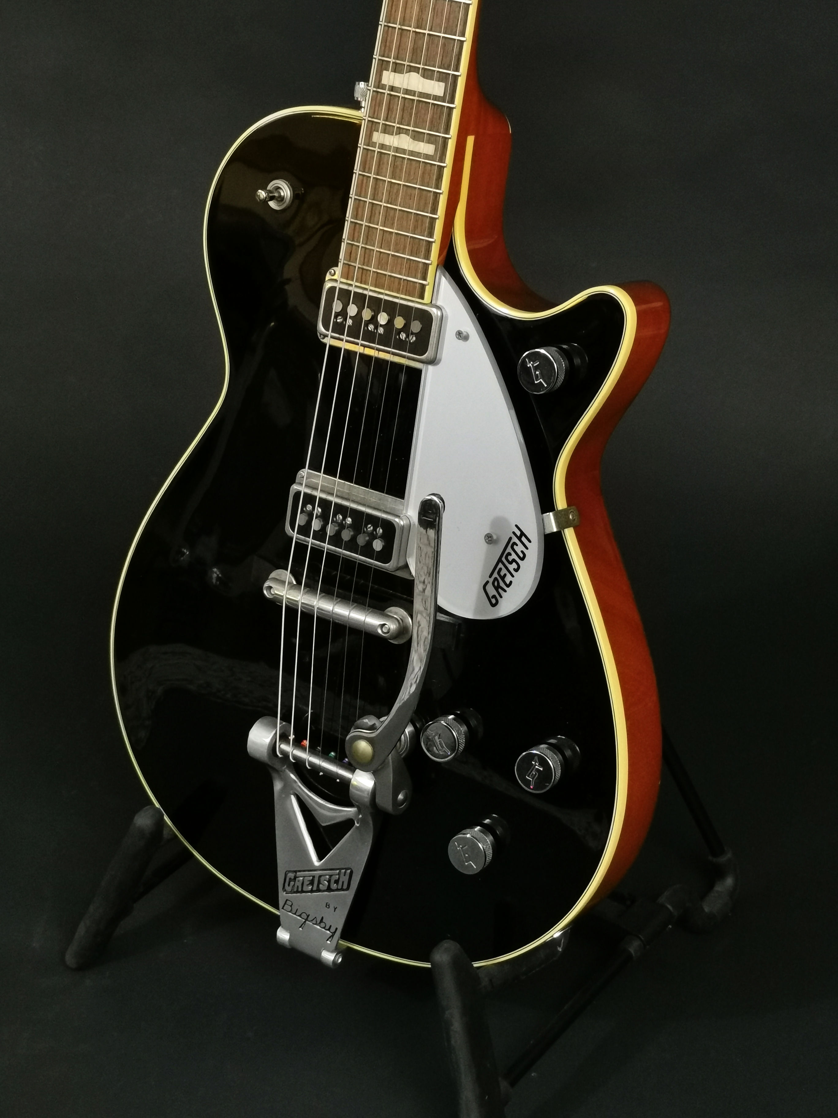 Gretsch Duo Jet TDS 53 125th Anniversary 2008 Black Guitar For Sale Musical Trades