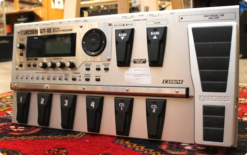 Boss GT 10 Multieffect Effect For Sale Oscar Guitars