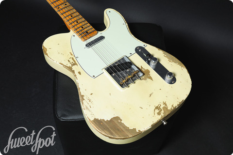 Fender Telecaster 2017 Vintage White Guitar For Sale Sweetspot Guitars