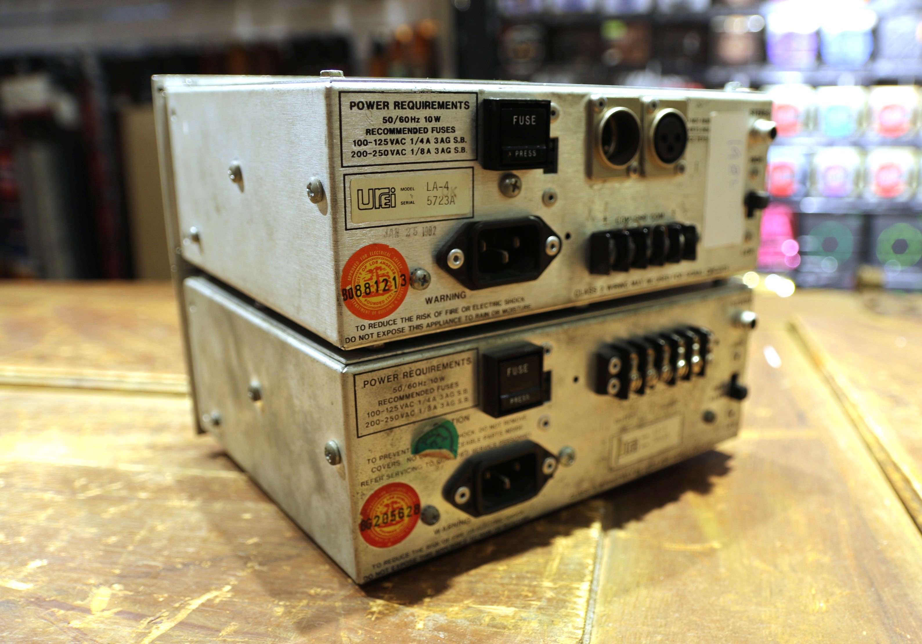 Urei LA 4 1980's Silver Effect For Sale Musikbörsen Göteborg