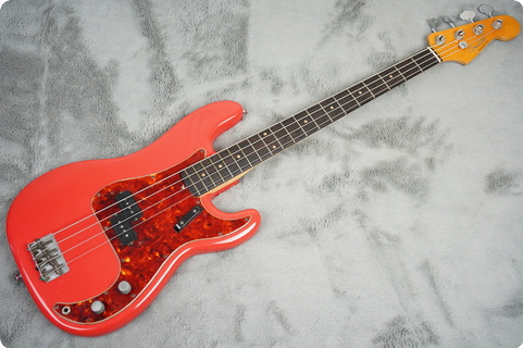 Fender Precision Bass 1962 Fiesta Red Bass For Sale ATB Guitars
