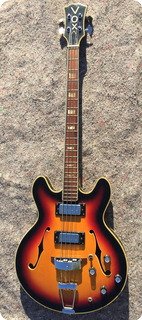 Vox VG4 1968 Sunburst Bass For Sale Hendrix Guitars